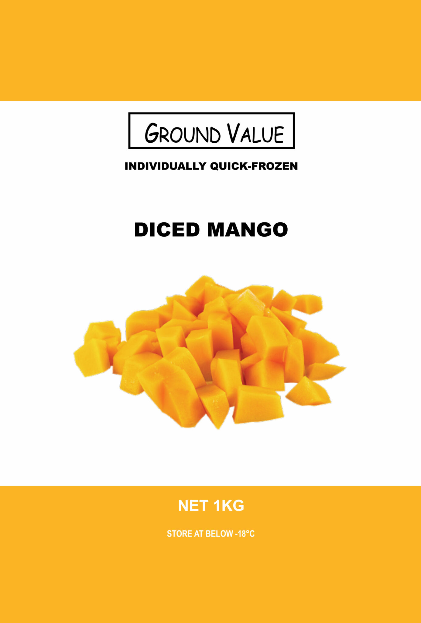 IQF Mango Diced - Simped Foods